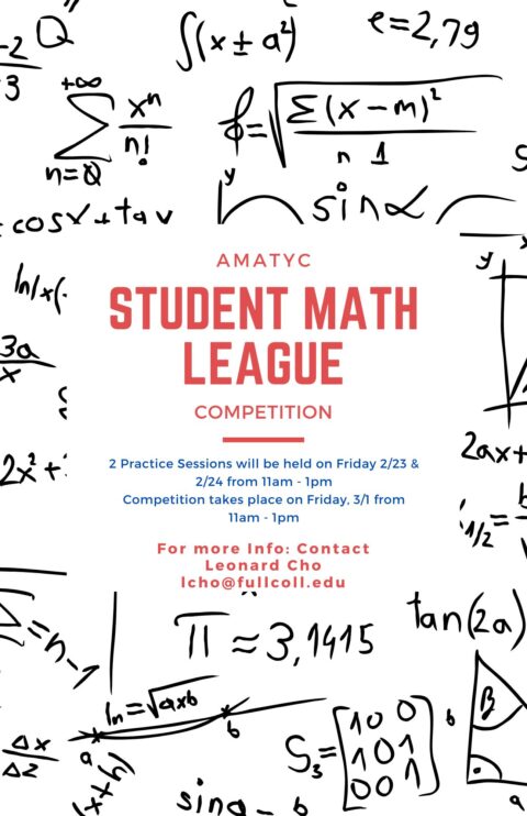 AMATYC Student Math League | Mathematics and Computer Science