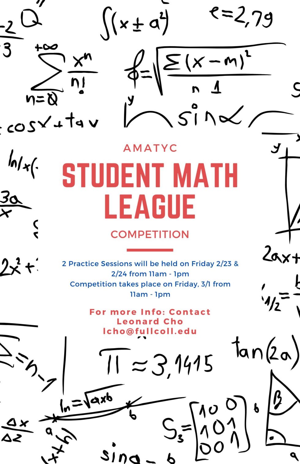 AMATYC Student Math League | Mathematics and Computer Science